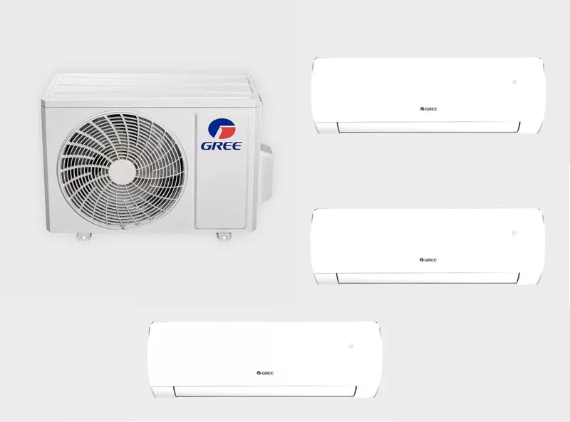 Gree 8kW multi klíma 3x2,7kW beltéri | Szerelvénycenter - Kl